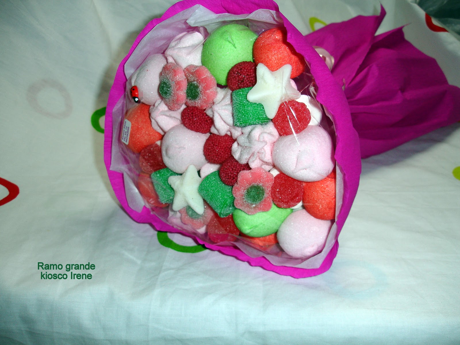 KIOSCO IRENE: 1 ramo de chuches en rosa para darle unos regalos de ...