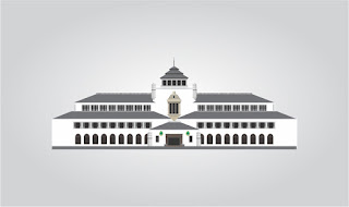 Gedung Sate Vector