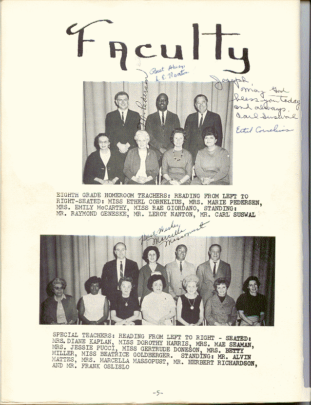 Historic Perth Amboy Virtual Museum: Shull School Yearbook 1966 - Part 1