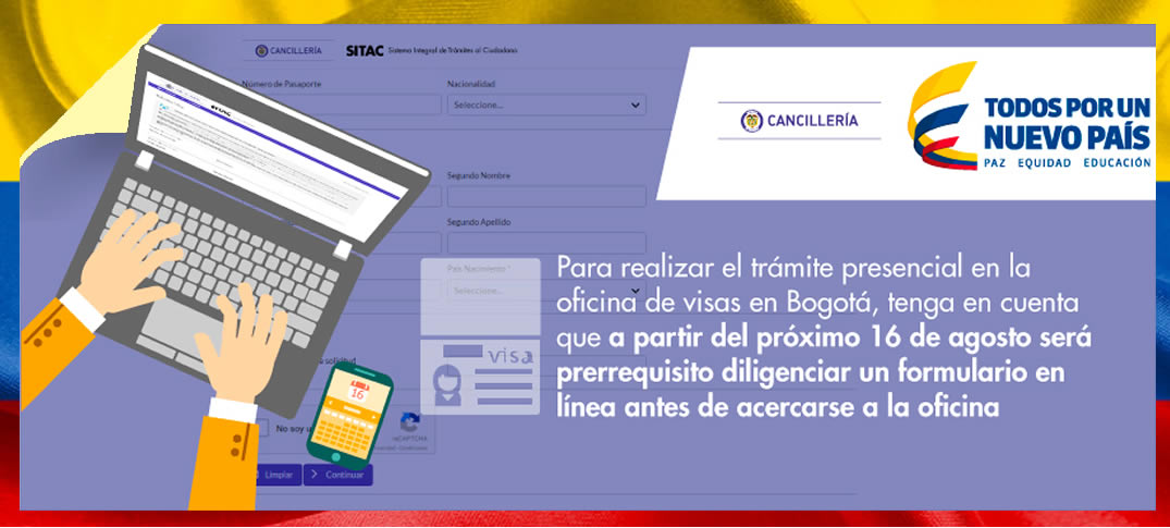 Inmigracion y Visas: Nuevo Formulario en Línea para Tramite de Visa ...