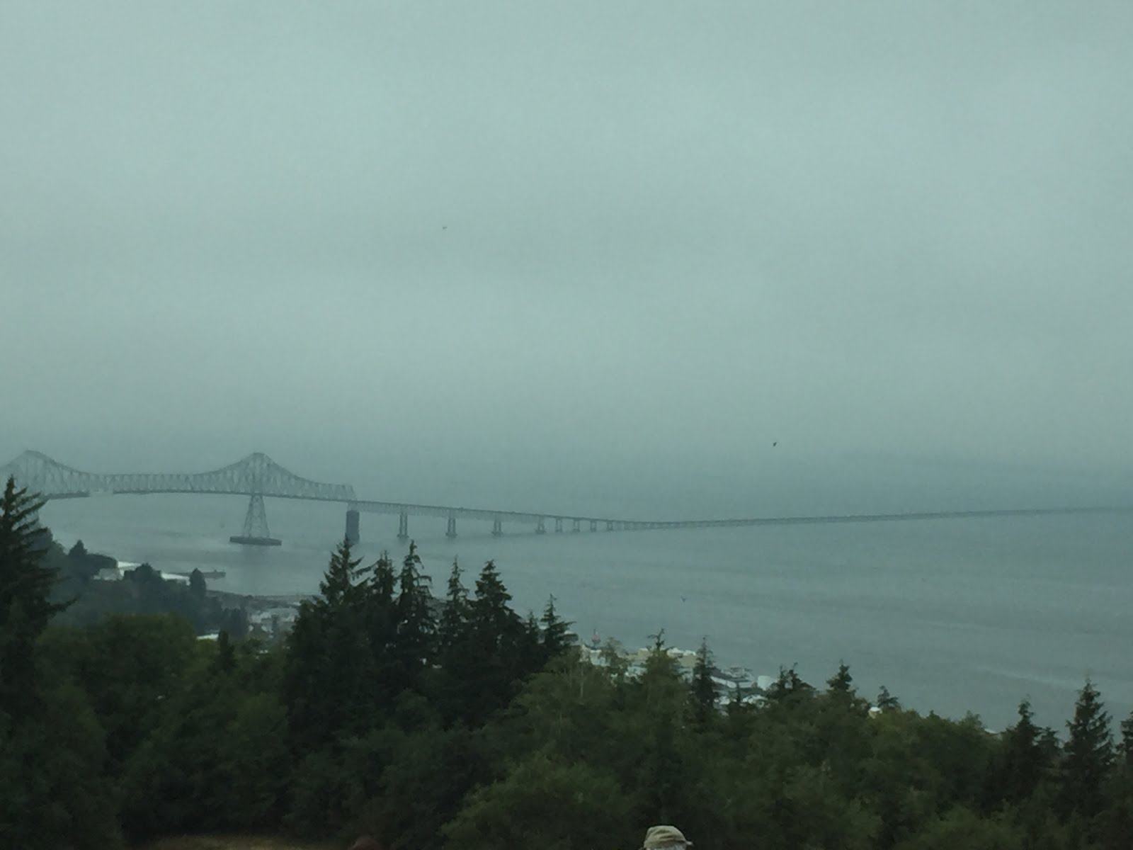 Evie and Her Mom RVing: Where the Columbia River Meets the Pacific Ocean