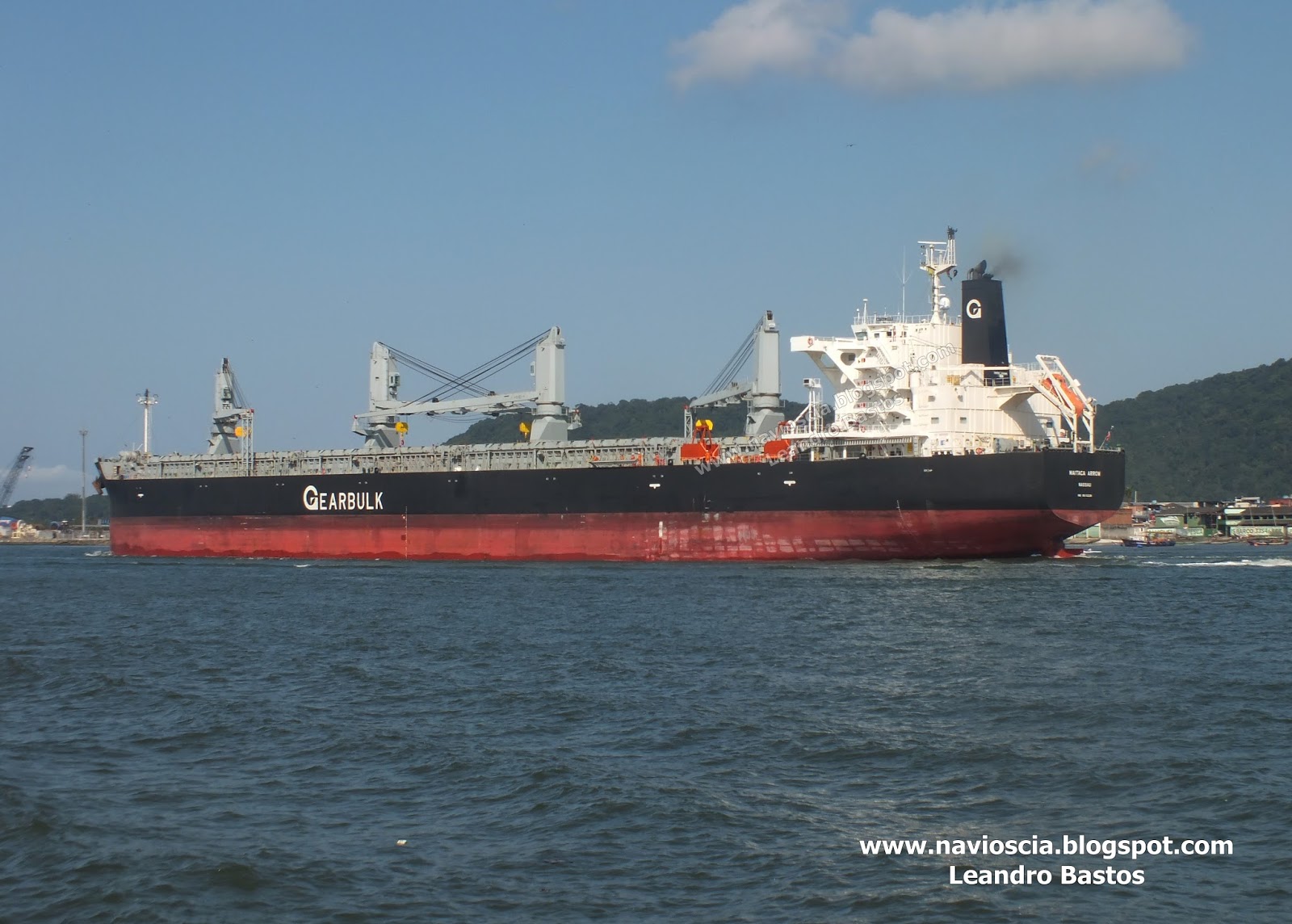 Navios de Santos & CIA: Navio MAITACA ARROW