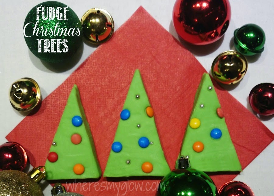 Where's My Glow? : Ridiculously Easy Fudge Christmas Trees