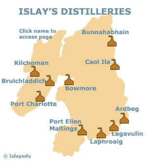 A one day tour of Islay's distilleries. Part 1