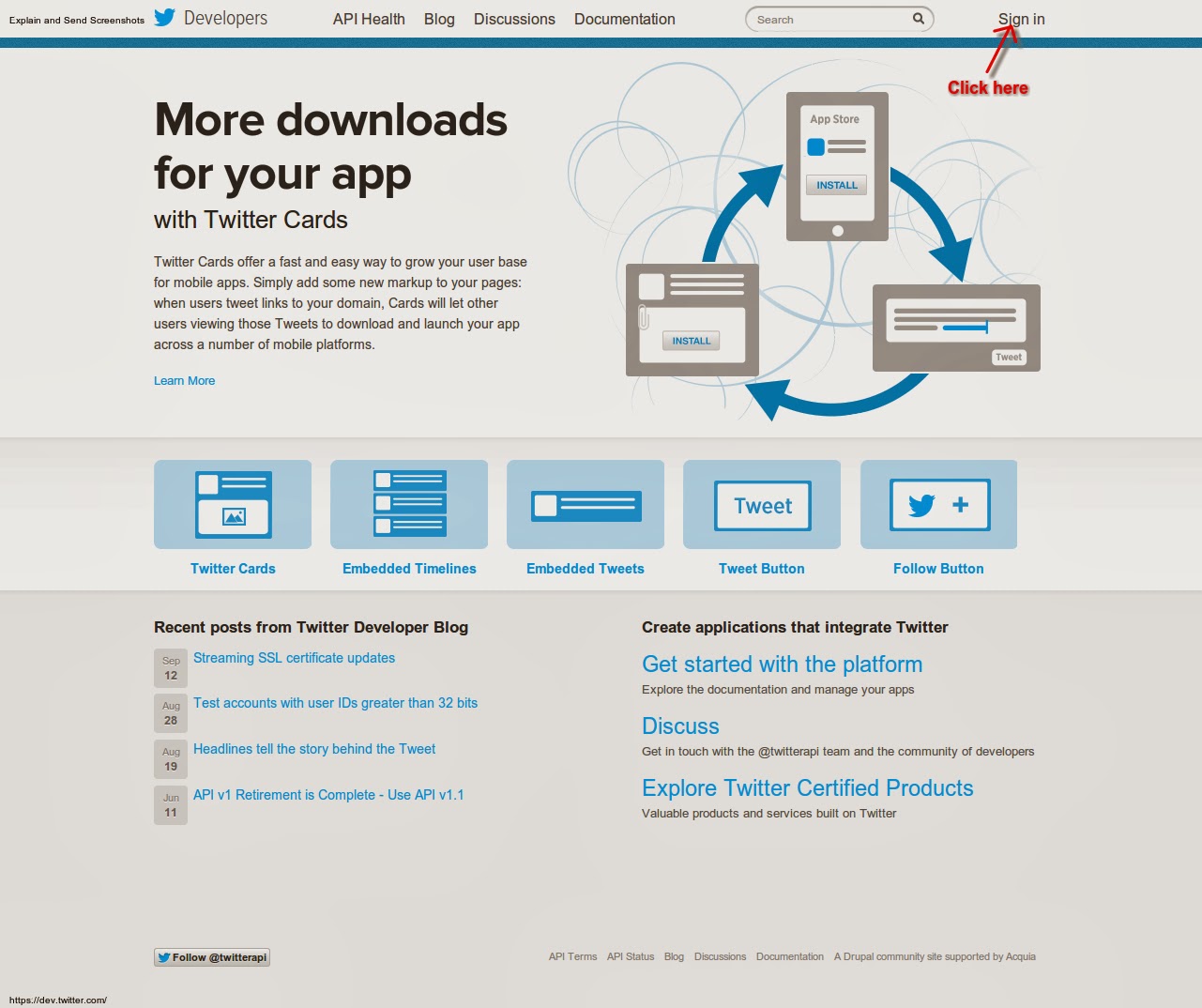 Knowledge Corner: How to Create Twitter App