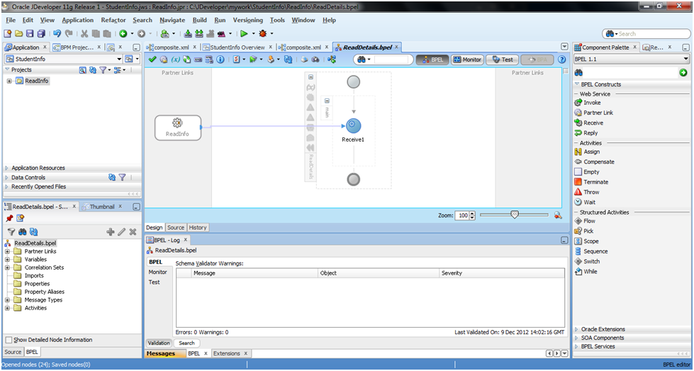 Oracle Soa Bpel Bpm Rejection Message Handler In Oracle Soa 11g