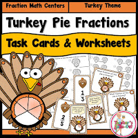 Turkey Pie Fractions and a FREEBIE | Teacher's Take-Out