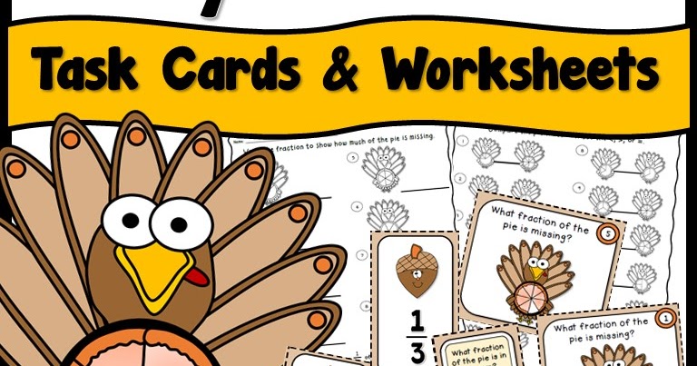 Turkey Pie Fractions and a FREEBIE | Teacher's Take-Out