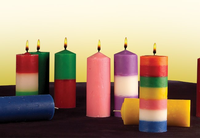 Magia Práctica: Combinaciones de colores de velas y su propòsito
