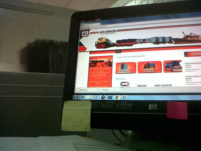 PT. Kereta Api Logistik (KALOG): [KG-196/2013] Info Dari Dapur IT KALOG