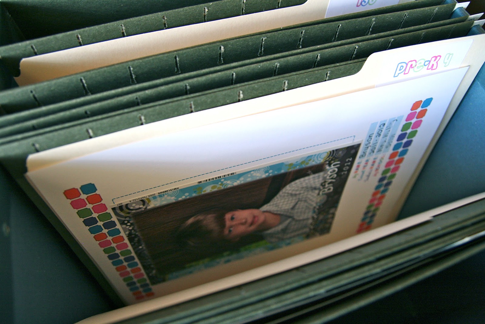 Smart and Simple Organizing: Schoolwork File Box!