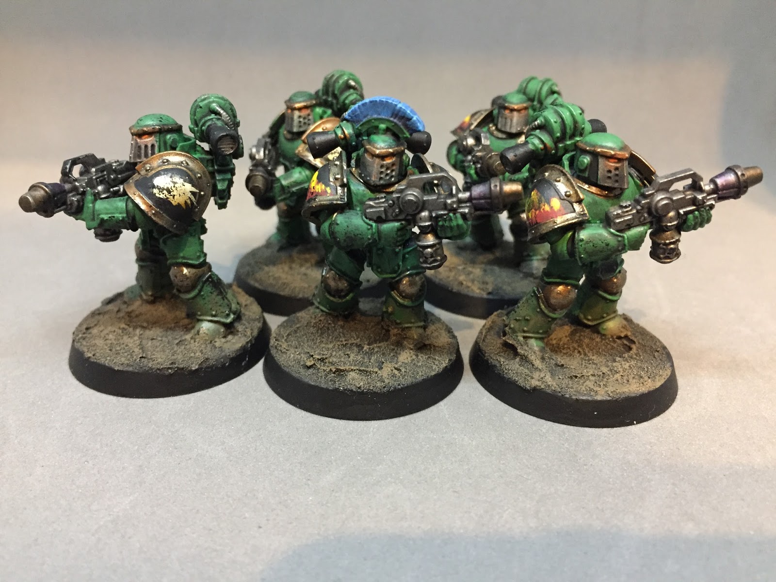 GOG Online: Painted 30k salamanders, Thousand Sons and more gobbos!