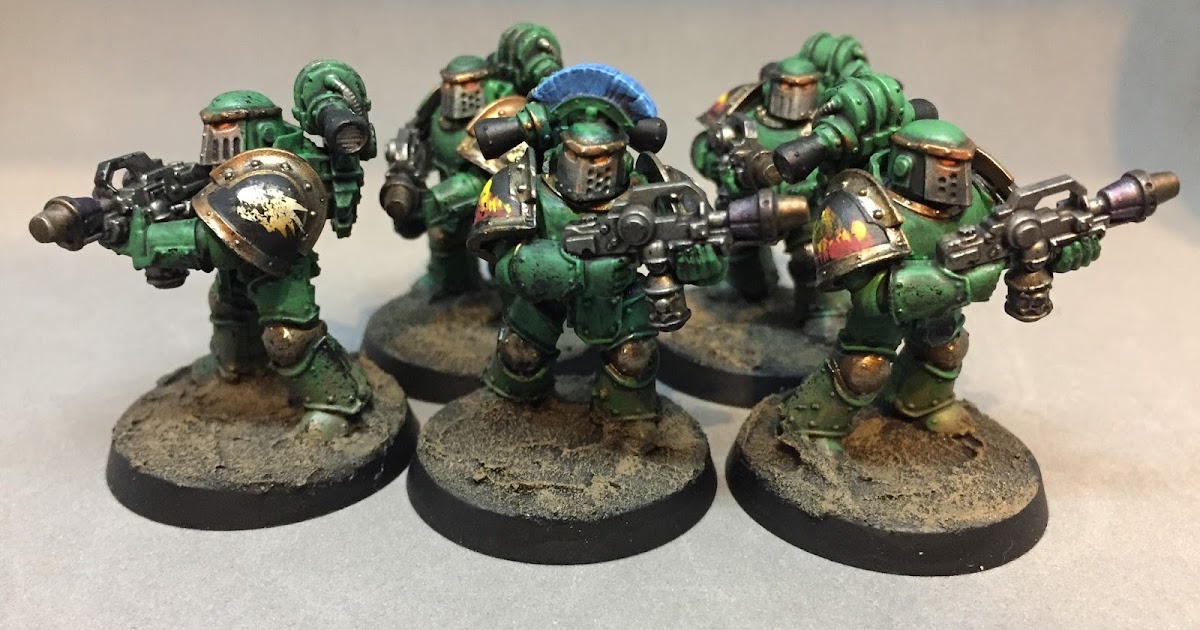 GOG Online: Painted 30k salamanders, Thousand Sons and more gobbos!