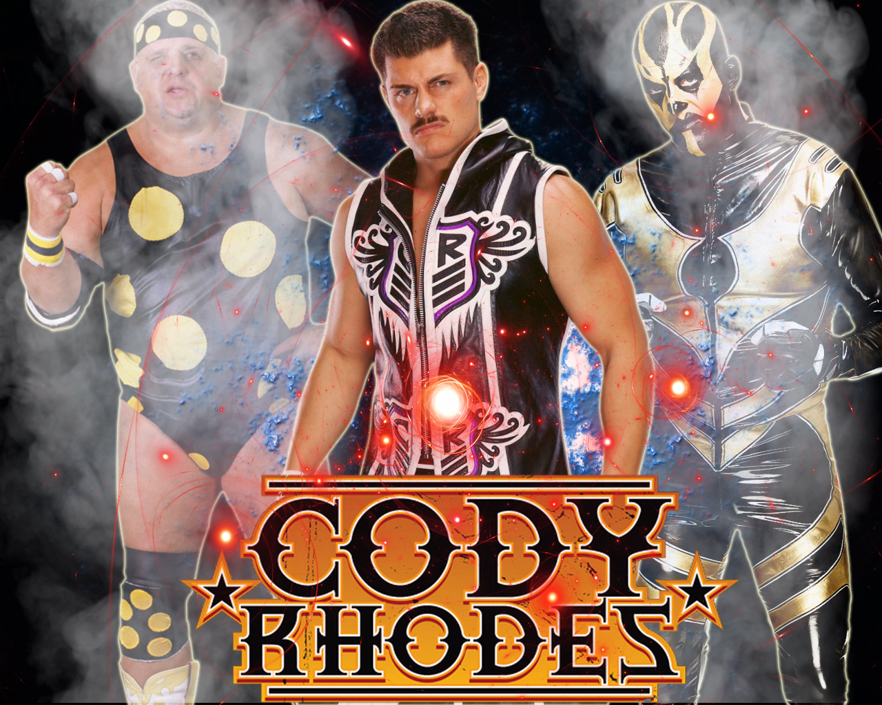 Creation Studio: WWE: Cody Rhodes "Smoke and Mirrors" Wallpaper