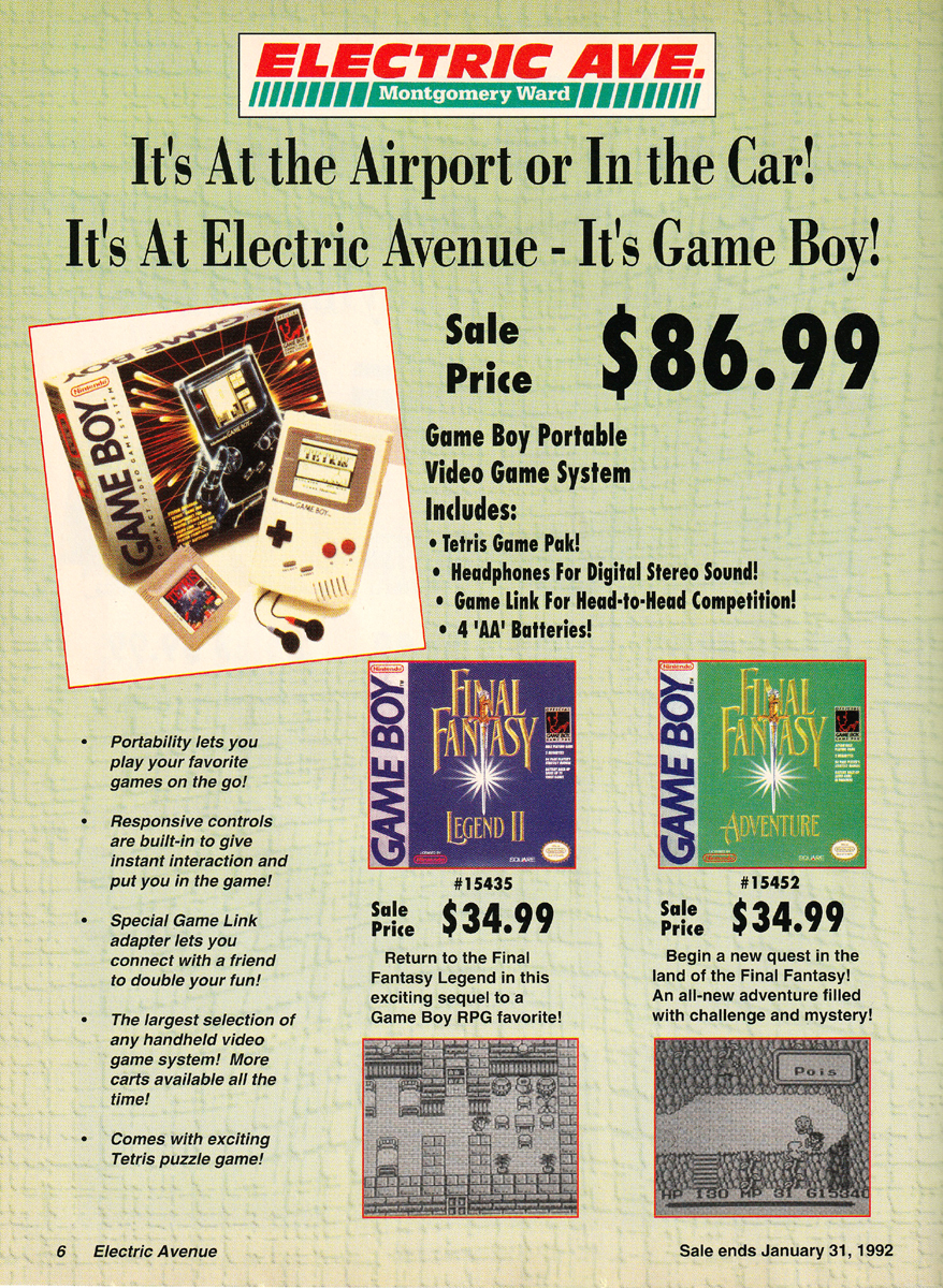Vault 1541: Montgomery Ward Electric Ave. Catalog (January 1992)