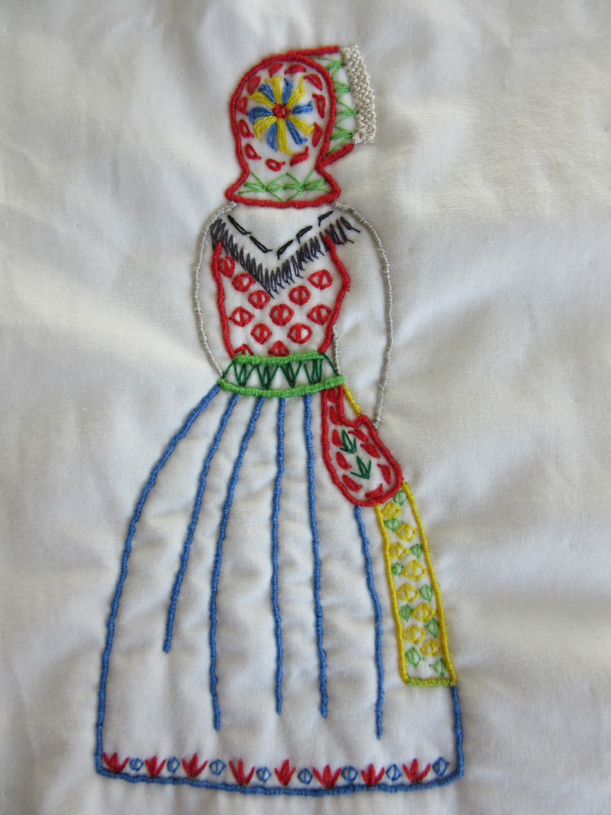 Queenie's Needlework: Sunday Stitch School