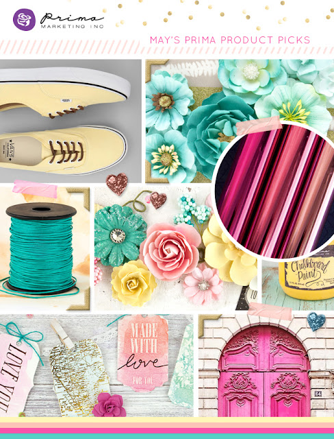 Sweet Memory Tag | Prima Colour Challenge - Neat and Crafty