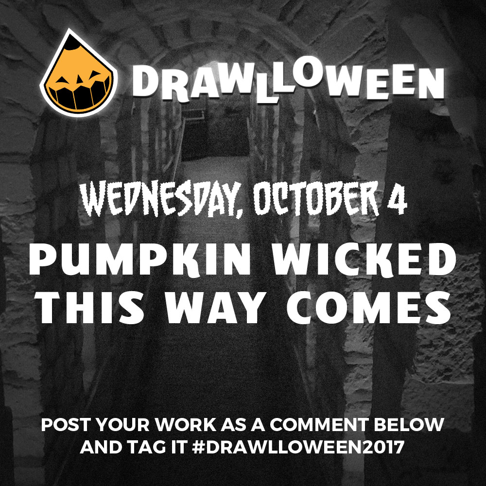 drawlloween: Daily Prompt Images