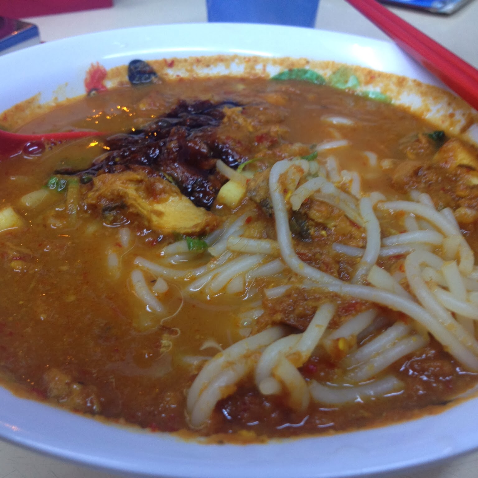 food+road trip: asam laksa @ penang seafood restaurant @ aljunied