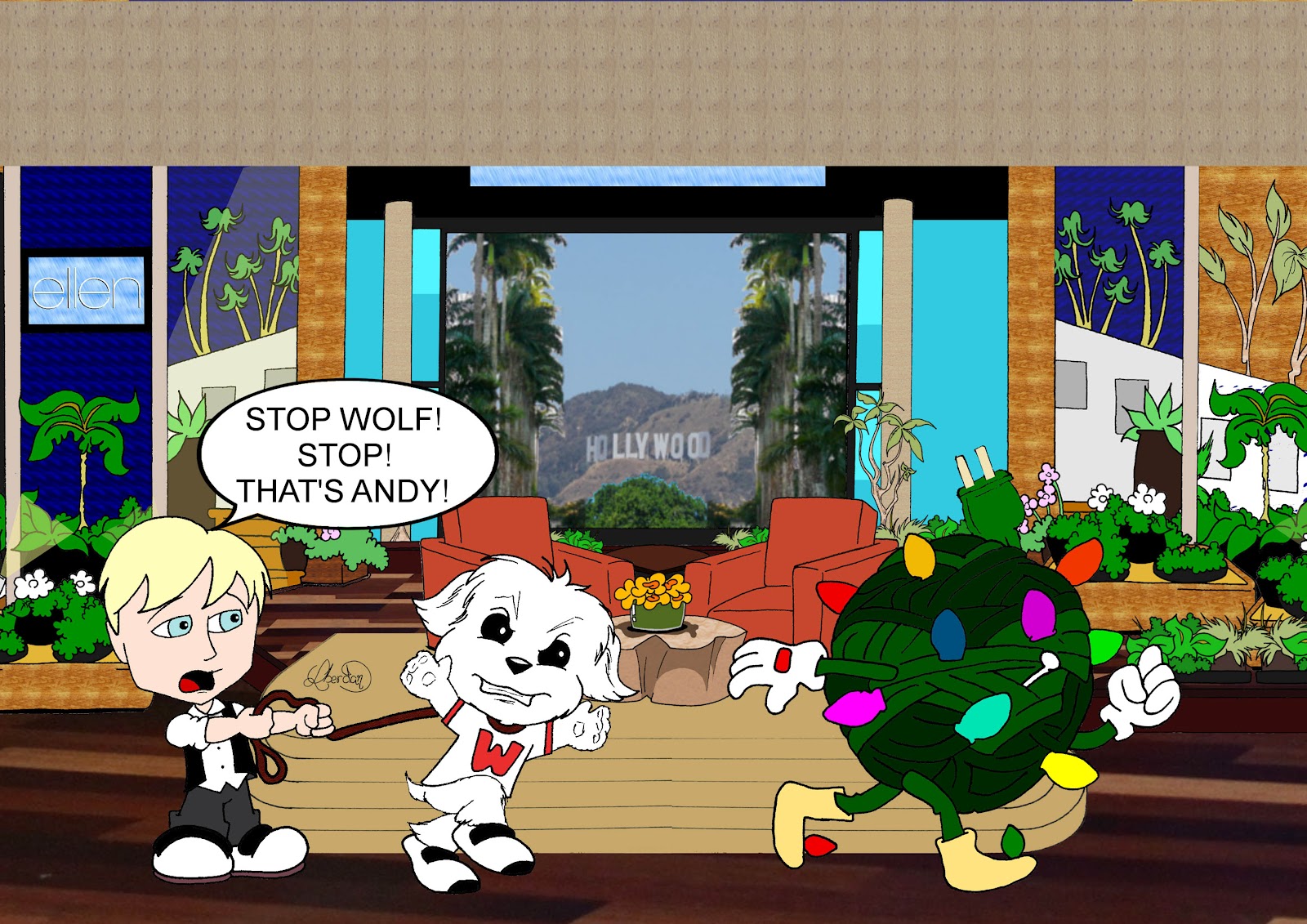 Ellen DeGeneres Cartoon