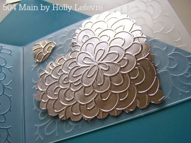 504 Main by Holly Lefevre: Simply Rustic Embossed Metal Heart Art