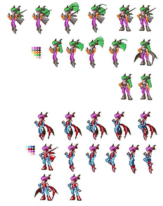 Megaman Zero 2 Sprites