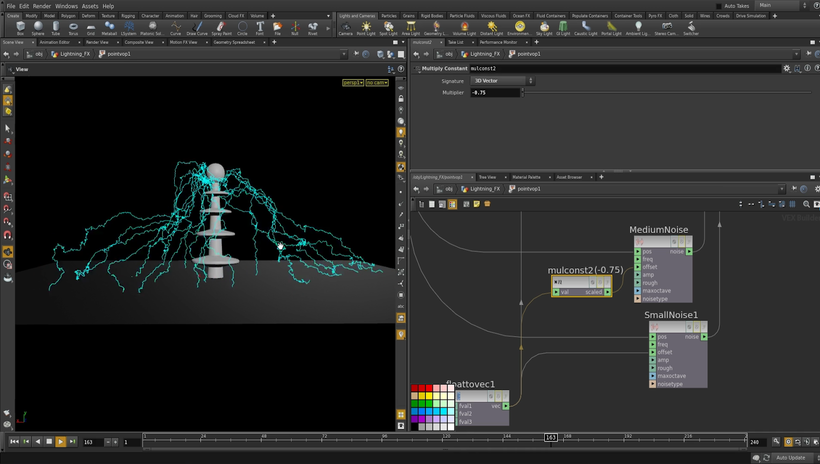 Making Lightning FX in Houdini | CG TUTORIAL