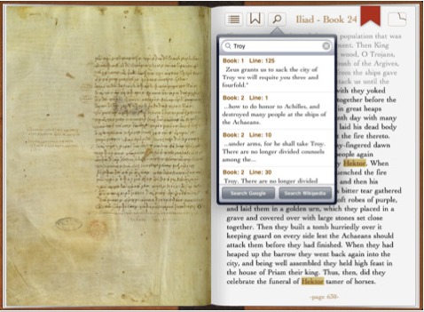 The Homer Multitext: "Touch" the Venetus A