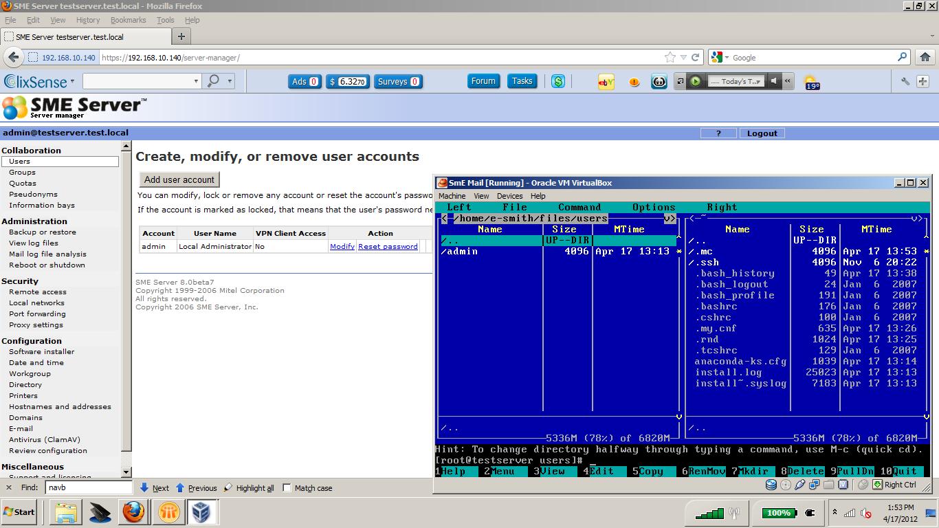 Softuri gratis pentru un admin grabit: Cum instalam SME server