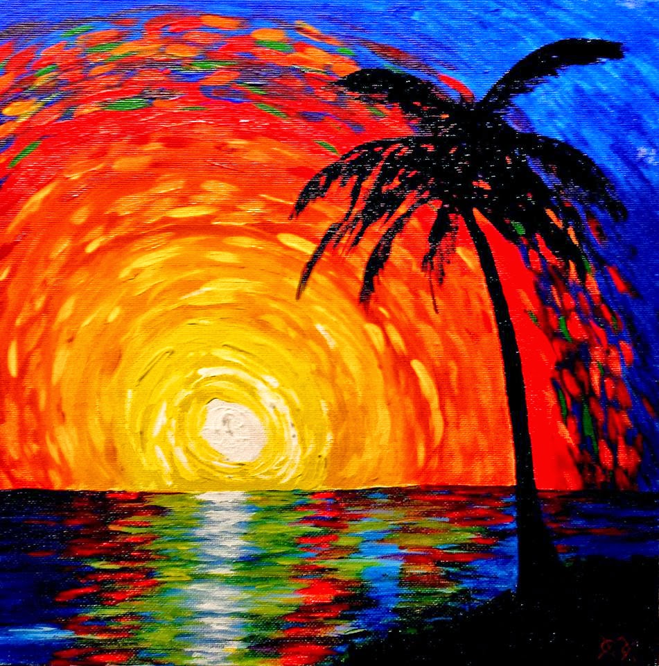 John Bramblitt, 1971 | Palette Knife painting from a blind artist | Tutt'Art@ | Pittura ...