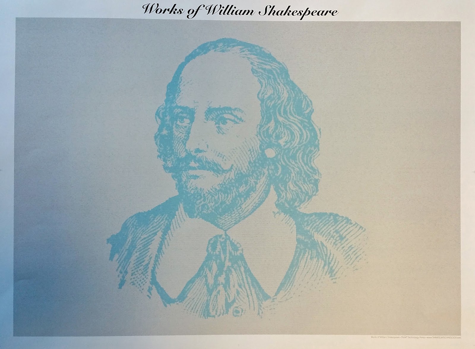Complete Works Of Shakespeare Poster: Complete Works Of William ...