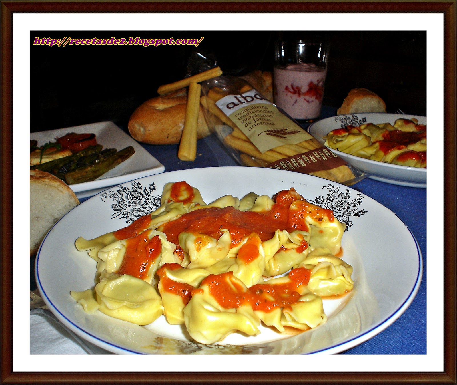 CENA ITALIANA PARA DOS - Recetas de una Gatita Enamorada