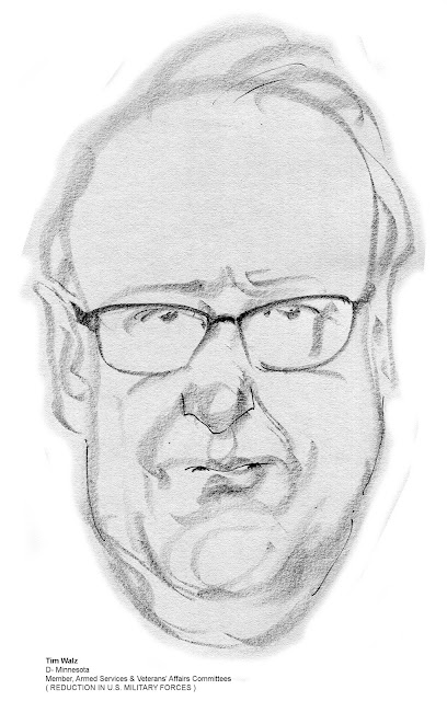 daily drawings: Tim Walz