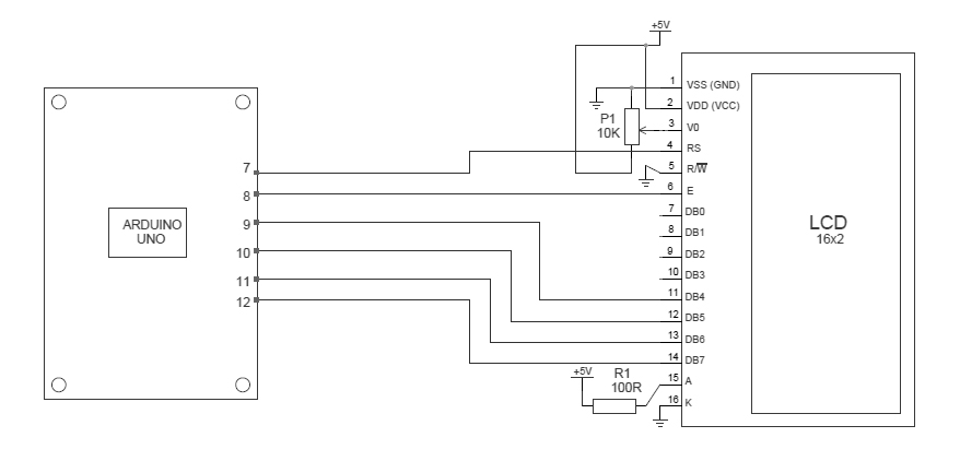 Microcontroller Projects Arduino And Ds1307 Lcd Digital Clock Project