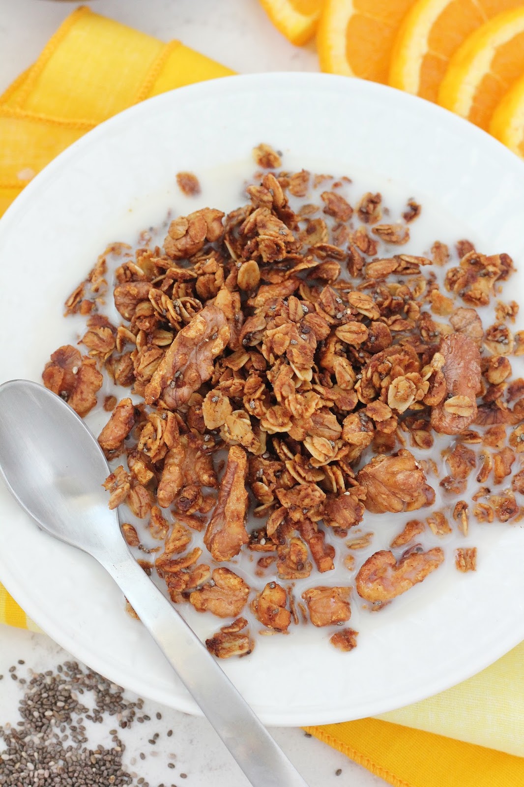 Orange Cinnamon Granola