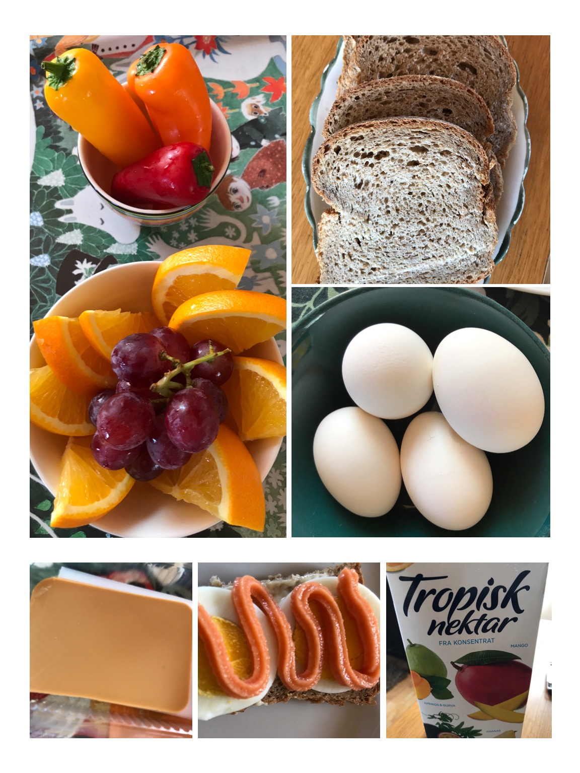 Jonninjoutavia ajatuksia : Norjalainen aamupala