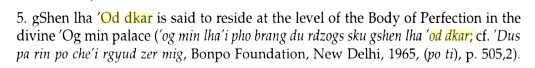 Okar Research: ‘Light’ … ‘o …’od … ‘od dkar … ‘od-i-ana … 'ol-mo … 'od ...