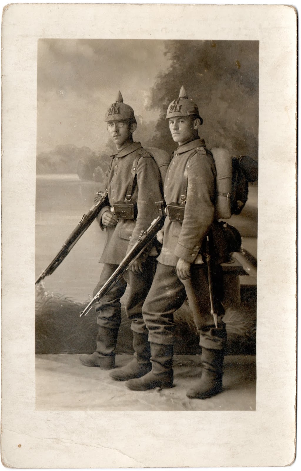 Great War Postcards: 241st Reserve Infantry Regiment