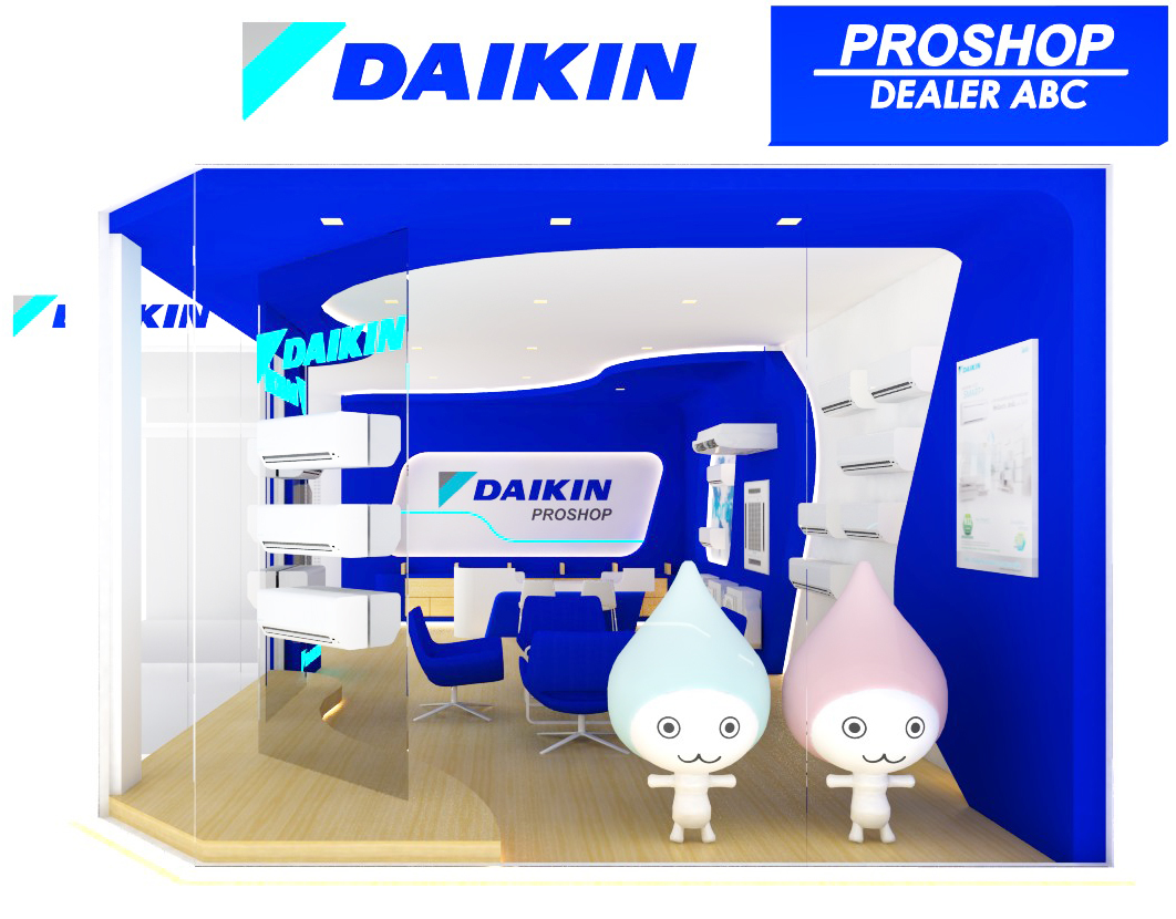 Architect Phuket : SATHAPATKITCHAKAN: Interior - Daikin Pro Shop ...