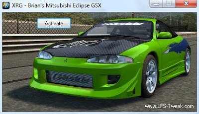 Live For Speed Mods: XRG - Brian's Mitsubishi Eclipse GSX Tweak, Mod ...