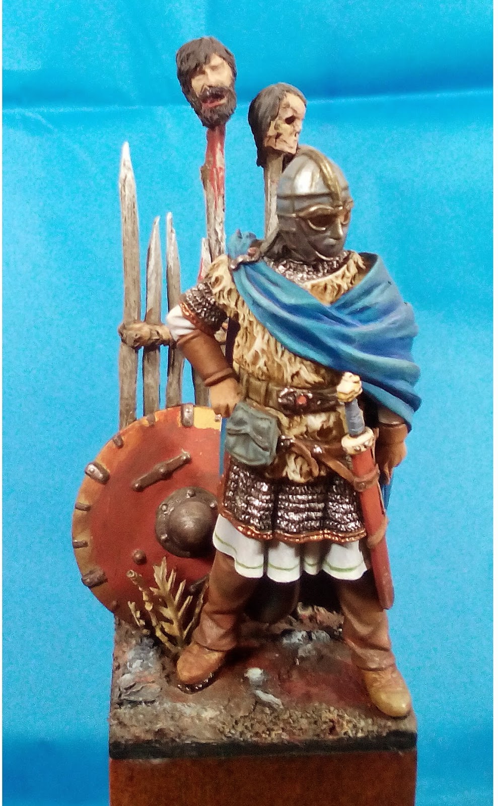 Modelismo Juan Carlos: Anglo-Saxon Chief, VII Century D.C.