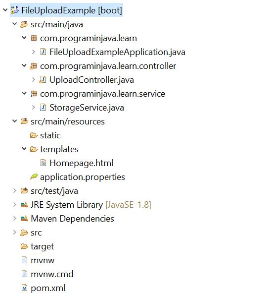 File Uploading in Spring MVC using thymeleaf and spring boot ~ Program ... File Uploading in Spring MVC using thymeleaf and spring boot ~ Program ...