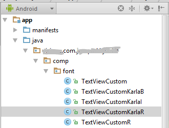mengubah font textview android studio | ARIFWEB WEBNYA MAS ARIF