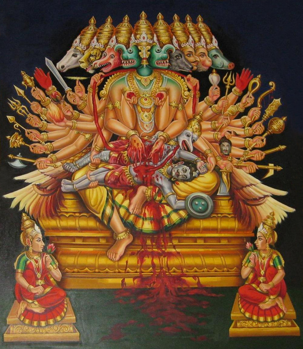 Ashta Mukha Ganda Bherunda- The most special and unknown form of Lord ...