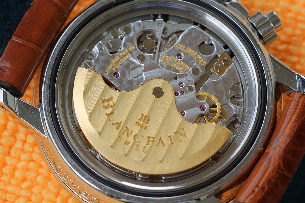 Watch Movement Finishing: Blancpain cal F185