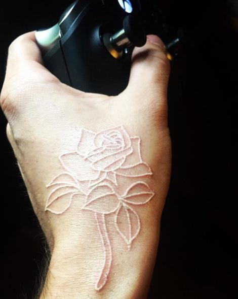 50+ White Ink Tattoos On Skin (2019) Pros & Cons | Tattoo Ideas