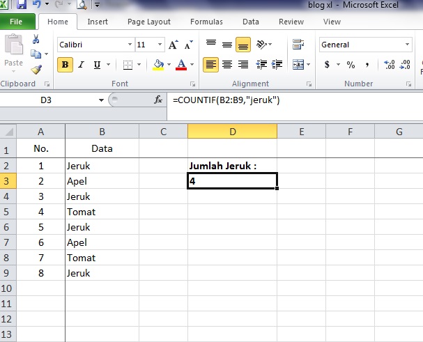 Belajar Microsoft Office: Mengenal Formula pada Excel