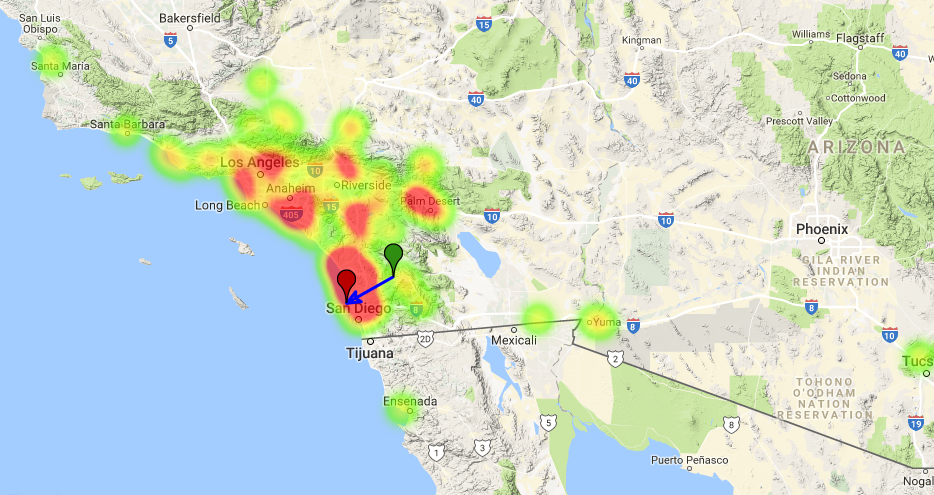 Sciency Thoughts: Fireball over southern California.