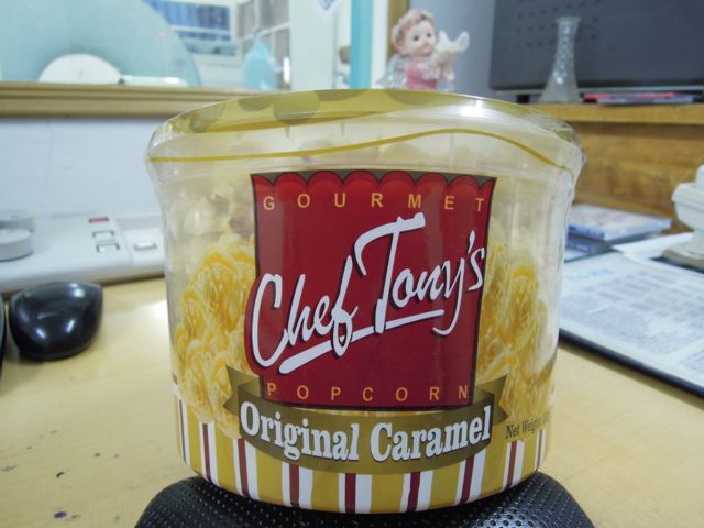 In Pinay's Tummy: PASALUBONG FROM MANILA: CHEF TONY'S POPCORN