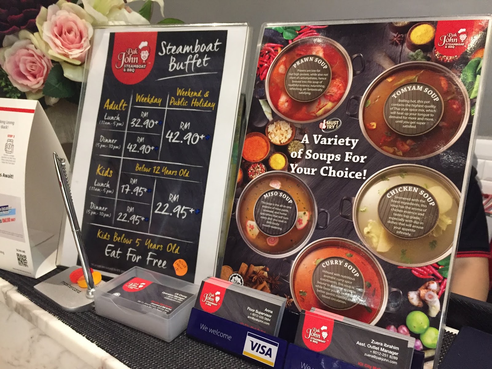 Moon punyer blog: Pak John Steamboat & BBQ Buffet IOI City Mall